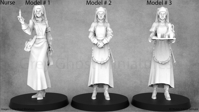 Haunted Asylum Miniatures | Great Grimoire Resin Models 28mm-75mm - Etsy
