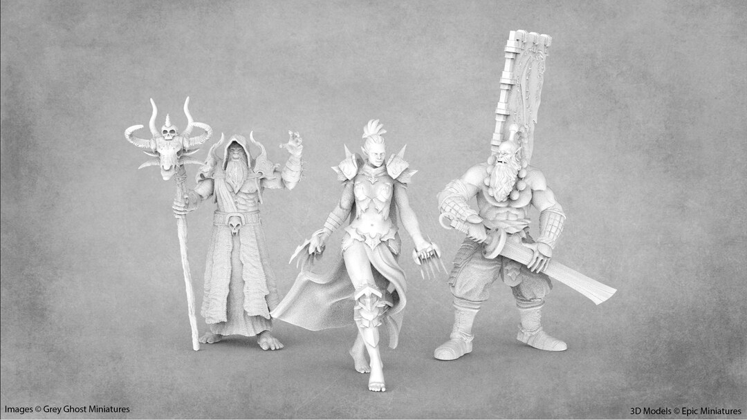 Huge Set of Orc Miniatures | 28mm Orcs | 32mm Orcs | Epic Miniatures - Etsy