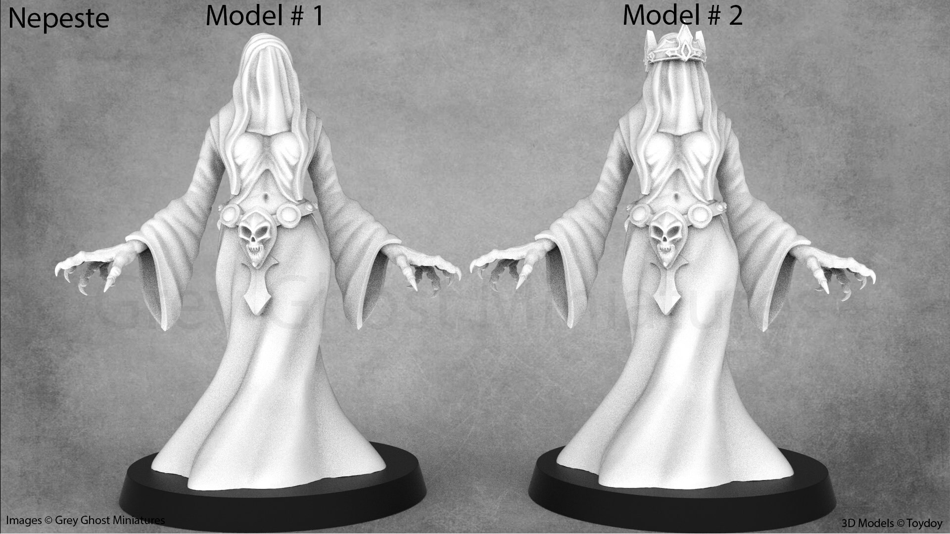 Fantasy Female Miniatures | Archers | Sorcerers | Warriors | Toydoy - Etsy