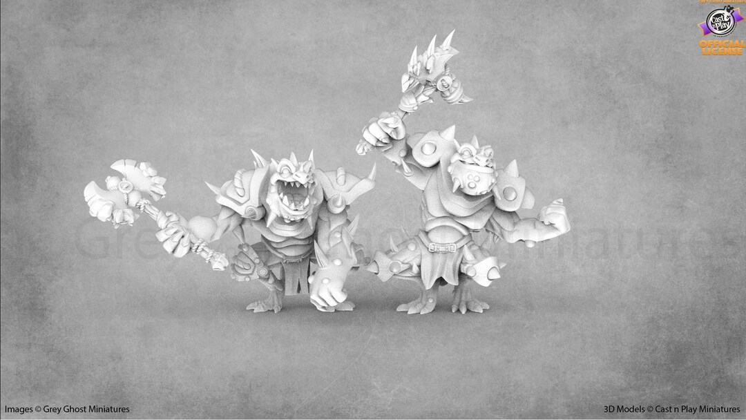 Fantasy Frogfolk Miniatures Cast N Play - Etsy