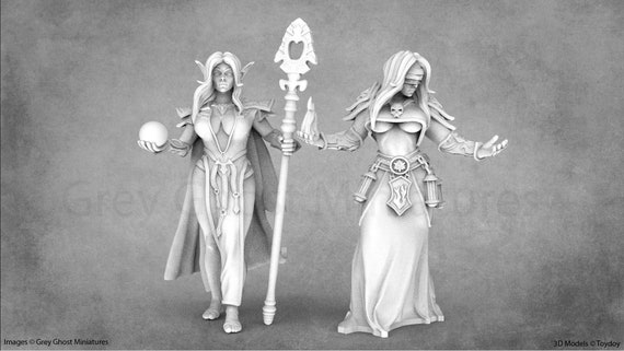 Fantasy Female Miniatures Toydoy - Etsy