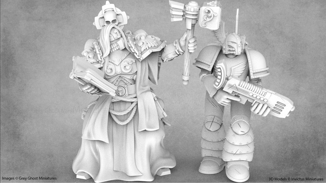 Futuristic Sci-fi Miniatures | Space Legion | Invictus Miniatures - Etsy