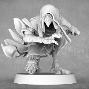 Kenku Rogue Miniature | Kenku Miniature | Rogue Miniature | Dnd Mini ...