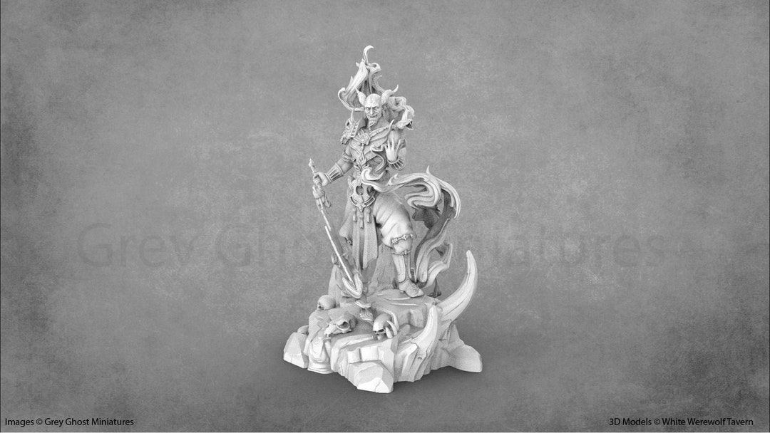 Efreet Overlord Model | White Werewolf Tavern - Etsy