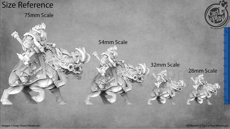 Hakgrot, Dwarven Beastmaster | Dwarf Miniature | Boar Rider Miniature ...