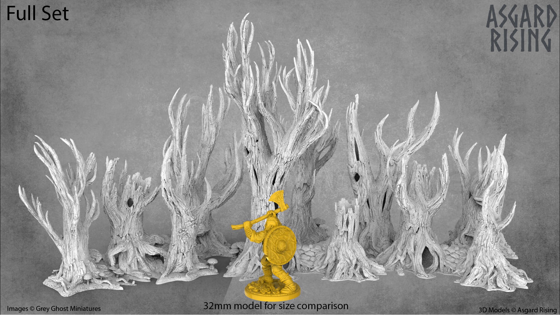 Wraith Wood Incredible Tree Miniatures Tree Terrain | Etsy