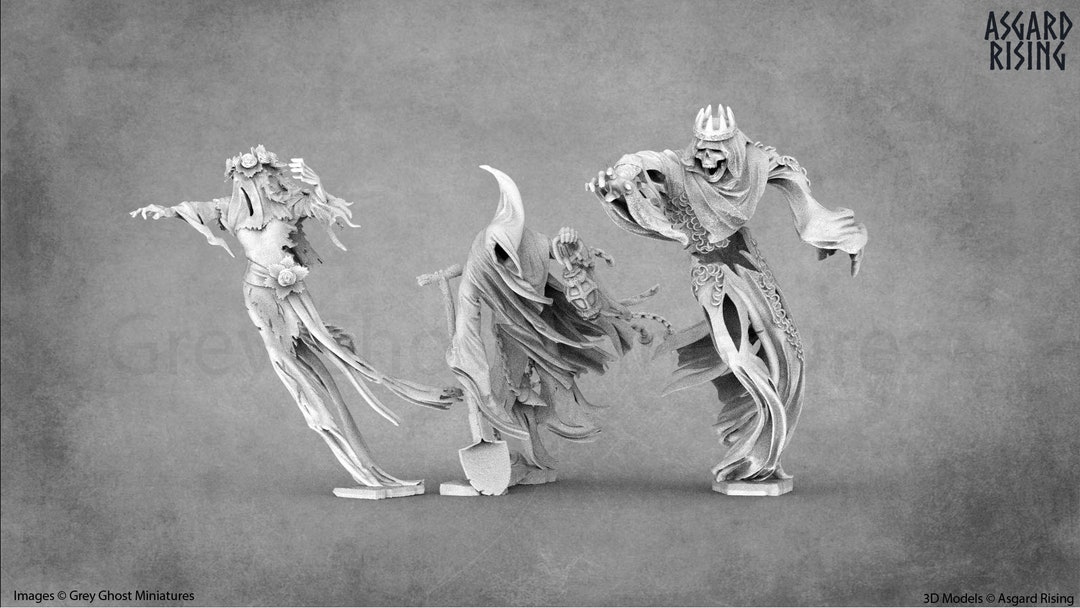 Abandoned Burial Ground Miniatures | Asgard Rising - Etsy