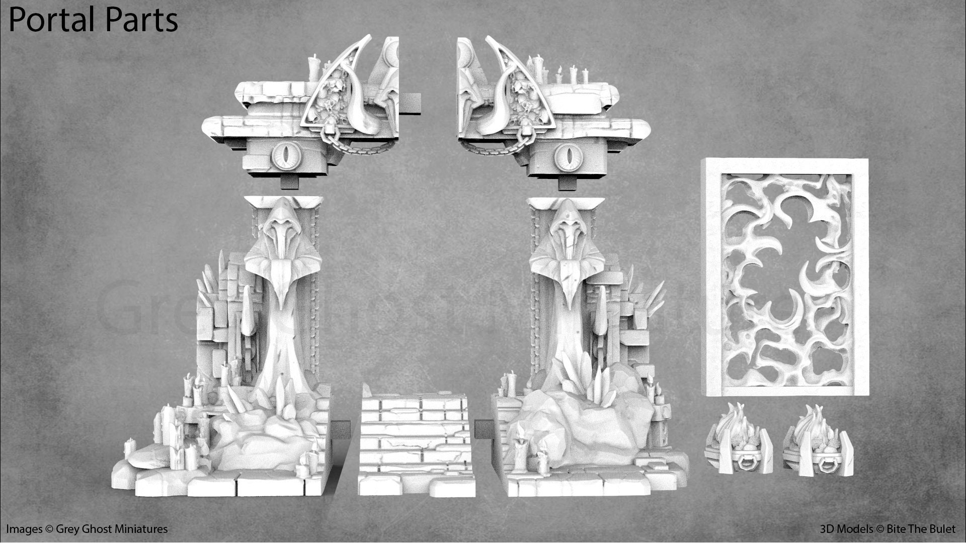 Portal Terrain Pieces Summoning Pool Terrain Quest Target - Etsy