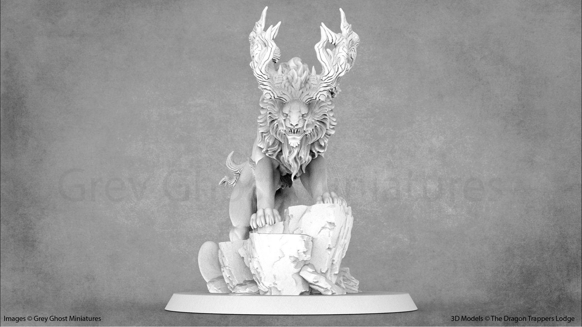 Legendary Beast Nian Nian Miniature Chinese Miniature | Etsy