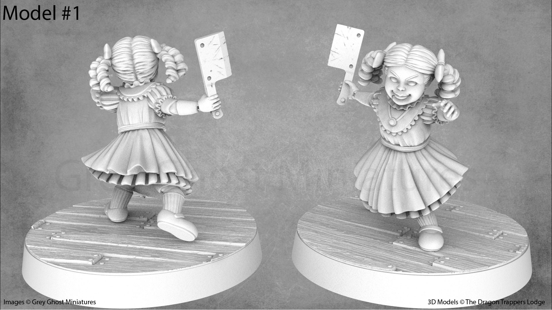 Creepy Animated Doll Miniatures | Horror Miniatures | Dragon Trappers ...