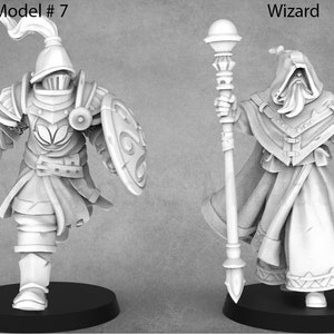 Royal Guard Miniatures | Queen | Guards | Knight | Galaad Miniatures - Etsy