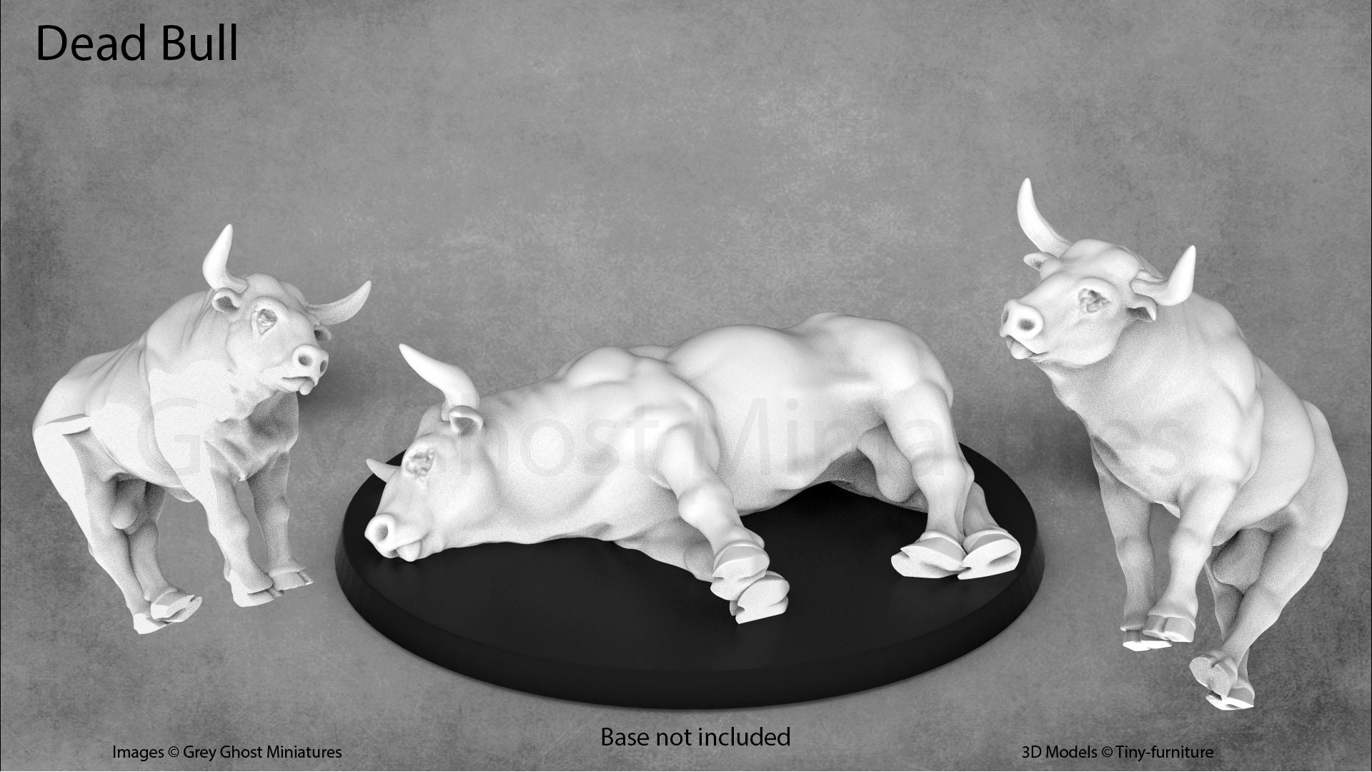 Dead Cow Miniatures Dead Cows Cow Corpse Bull Corpse - Etsy