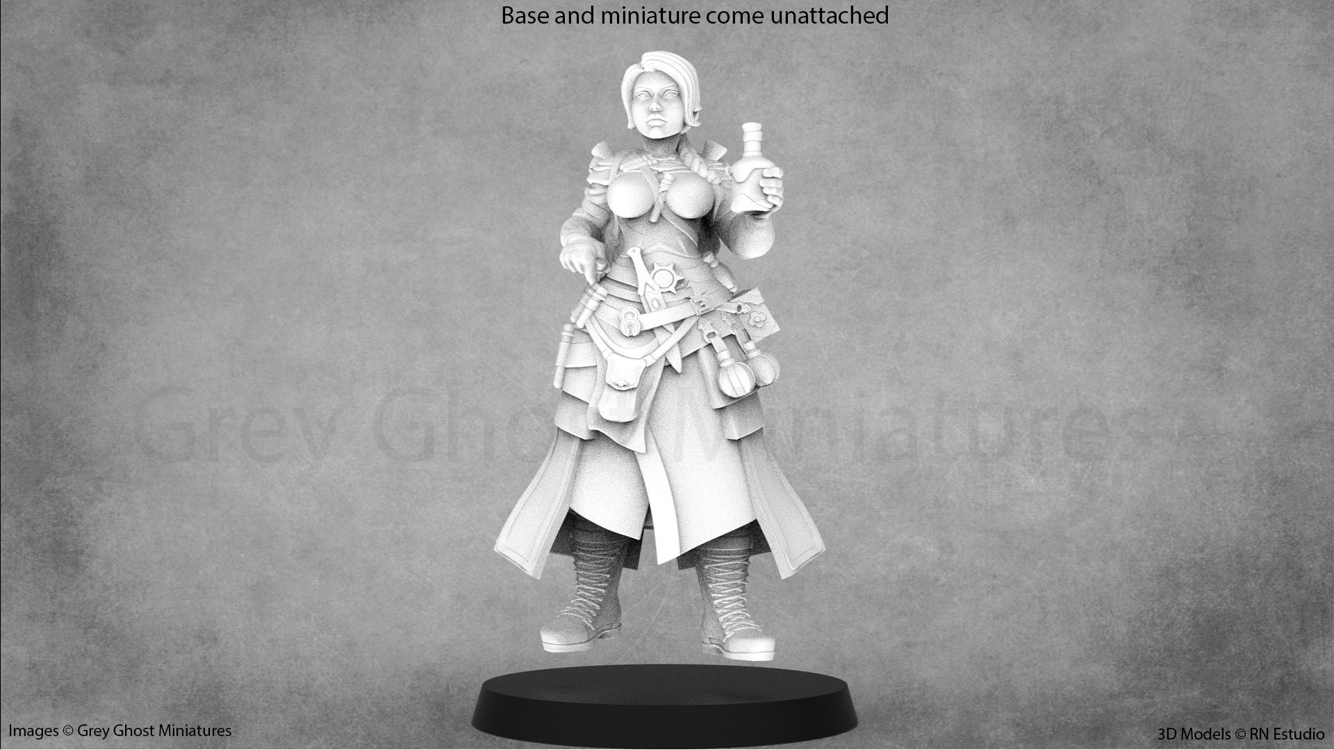 Female Alchemist Miniature RN Estudio | Etsy