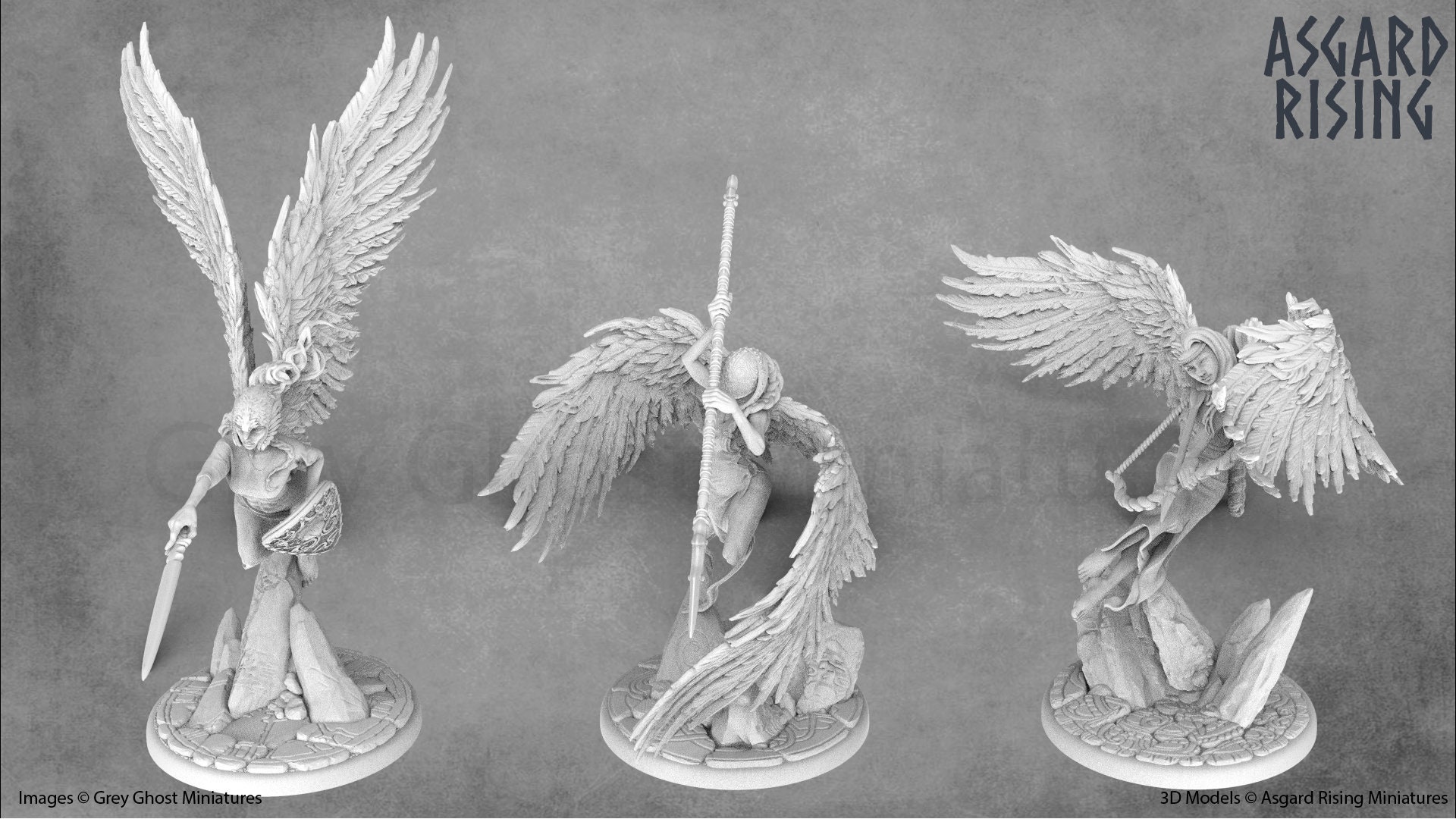 Valkyrie Miniatures Viking Miniatures Female Warriors - Etsy