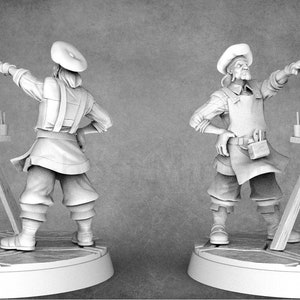 Miniature Painters Set | Villagers | STL Miniatures - Etsy