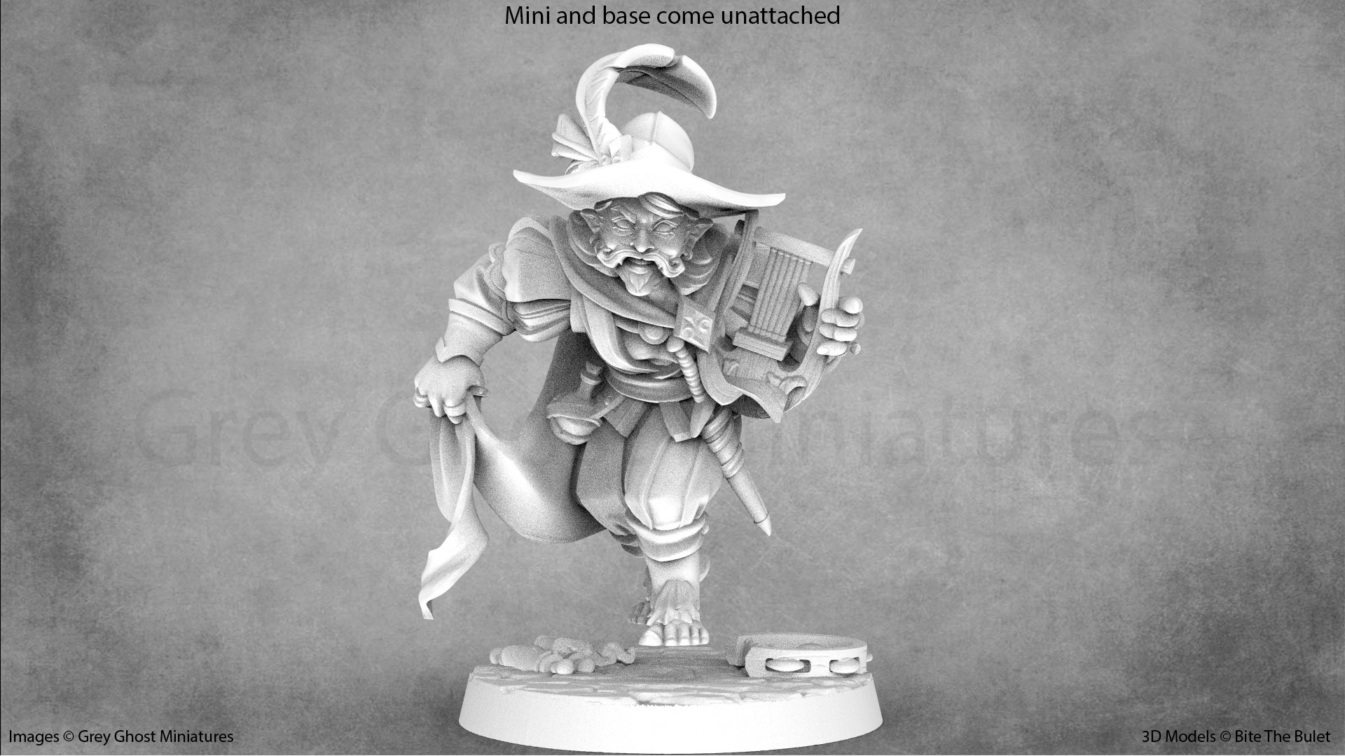 Harpin' Harry & Bagpipe Betty, the Renowned Halfling Bards | Halfling ...