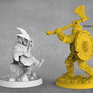 Bard Miniature | Lute Player | Minstrel Miniature | Dnd Mini - Etsy