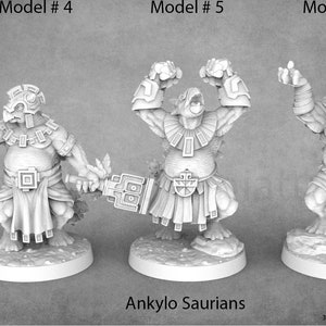 Prehistoric Heroes | Fantasy Dinosaurfolk Miniatures | Dragon Trappers ...