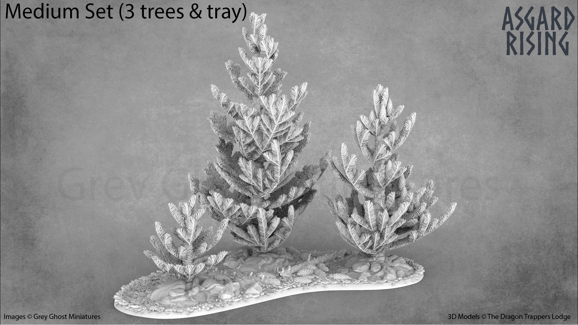 Amazing Tree Miniatures Tree Terrain Tree Scatter Terrain - Etsy