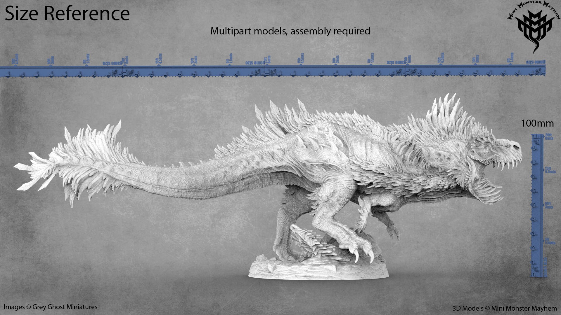 Insane T-rex Miniature Dinosaur Miniature Mini Monster - Etsy