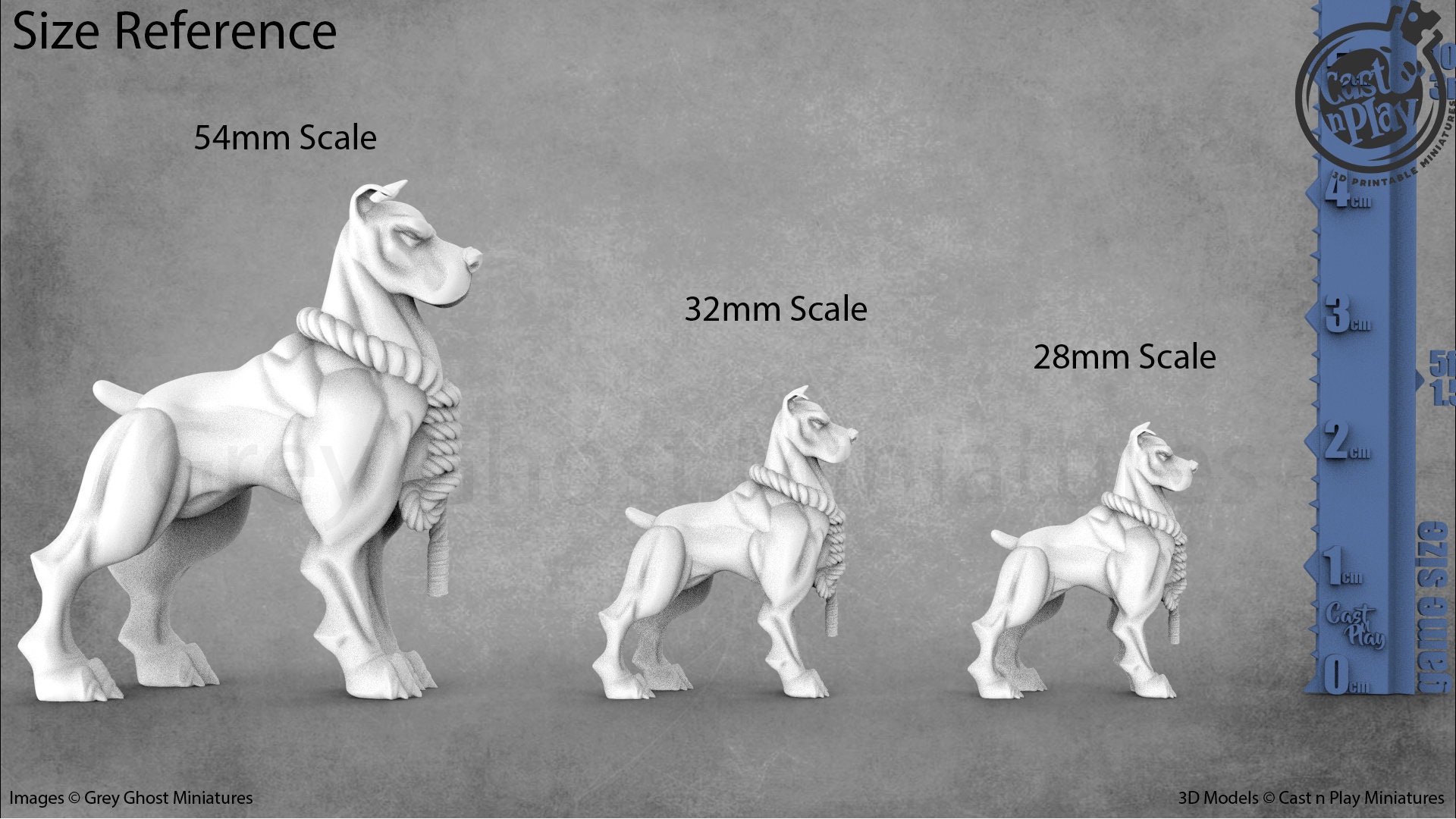 Set of Dog Miniatures Cast N Play | Etsy