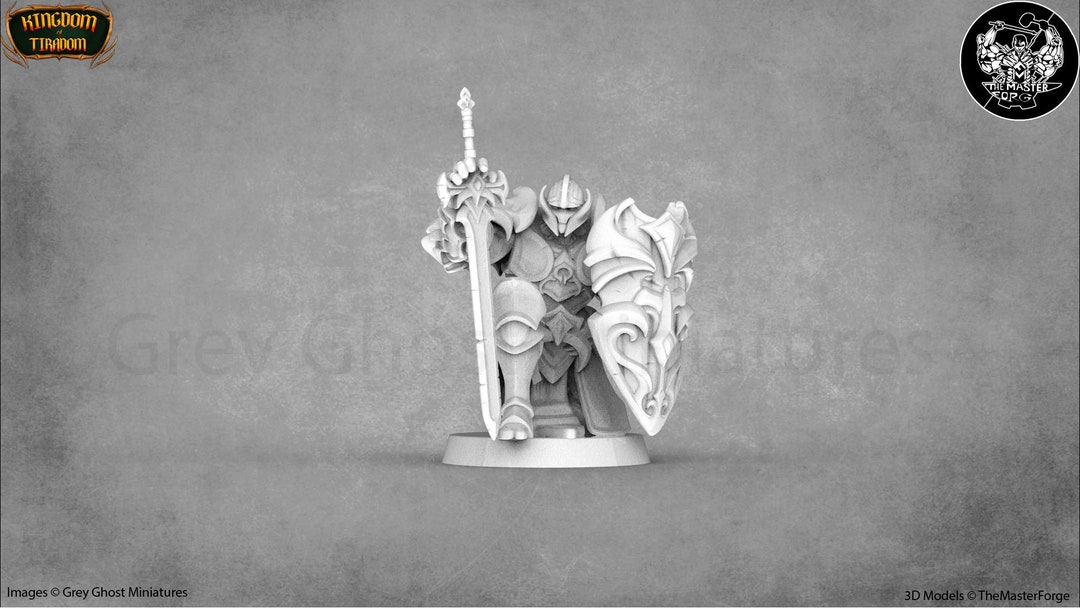 Warforged Fighter Miniature | Warforged Miniature | Fighter Miniature ...