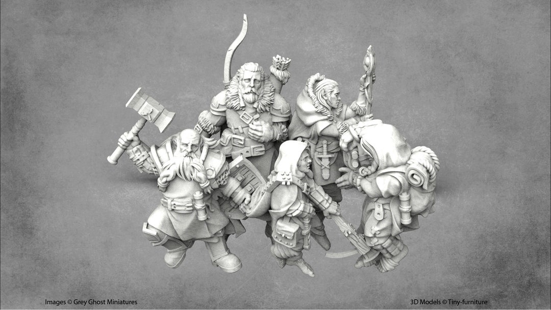 Dead Hero Miniatures | Dead Ranger | Dead Human | Dead Elf | Dead ...