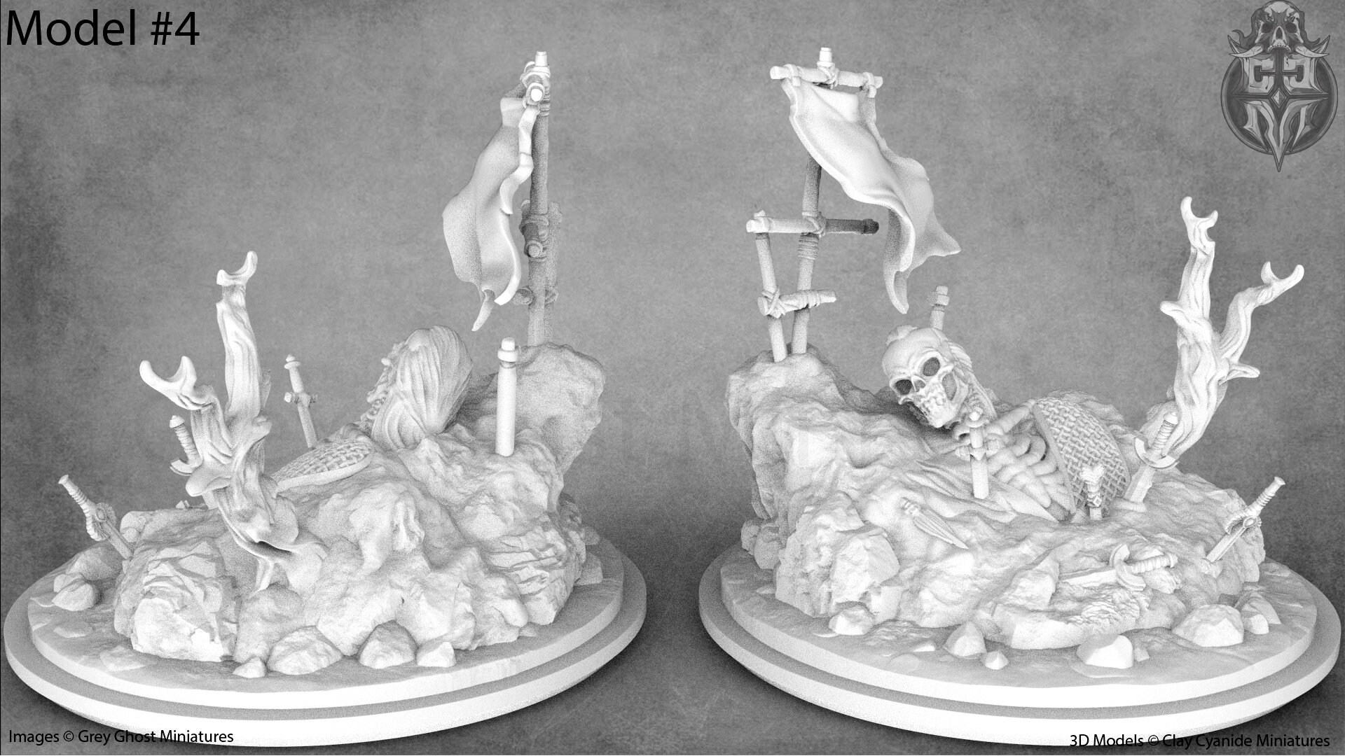 The Nephilim Fallen Angels Miniature Models Clay Cyanide | Etsy