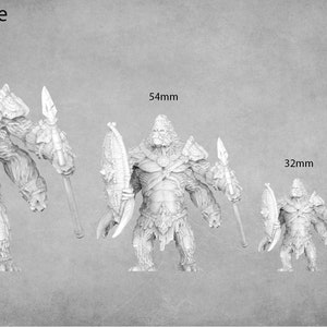 Girallon - the 4-armed Gorilla Monsters | Epic Miniatures - Etsy