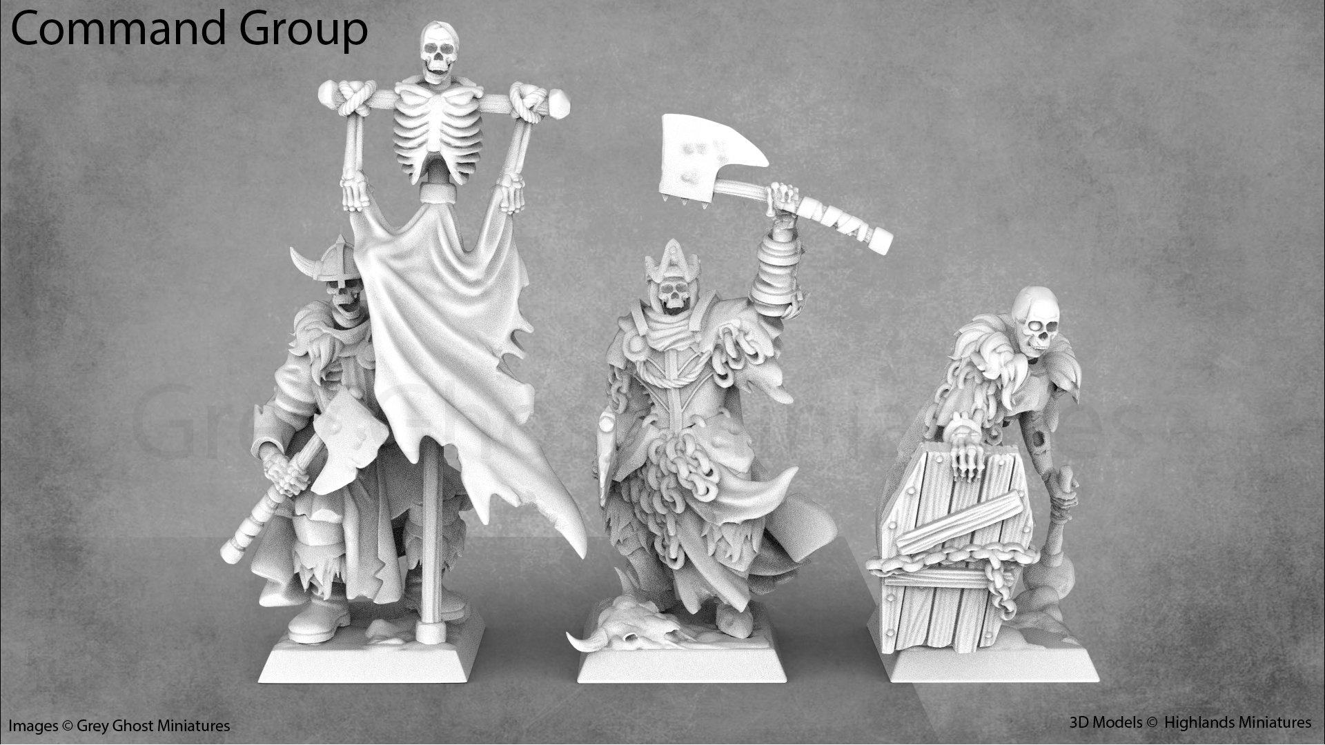 Skeleton Army Miniatures Skeleton Infantry Skeleton | Etsy