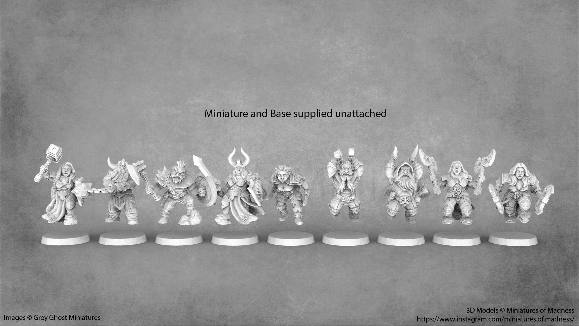 Resin Dwarven Fighter Miniatures: 28-32mm Scale - Etsy