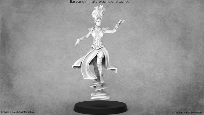 Air Genasi Miniatures Epic Miniatures - Etsy