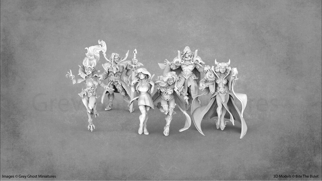 Amazing Vampire Miniature Collection 28mm Vampire Miniatures - Etsy ...