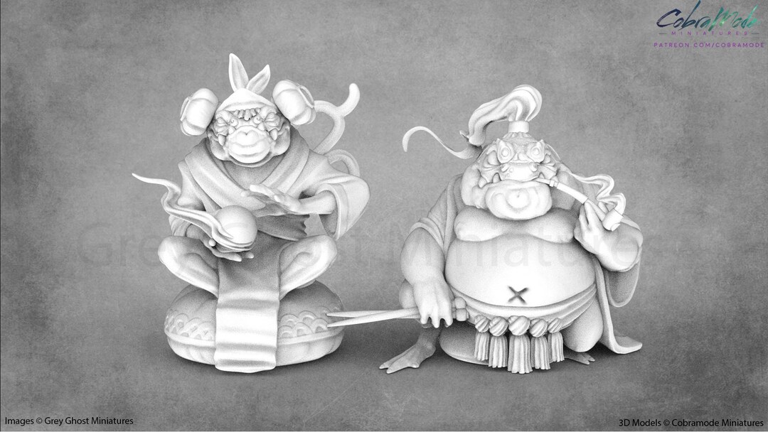 Fantasy Frogfolk Miniatures | Cobramode - Etsy