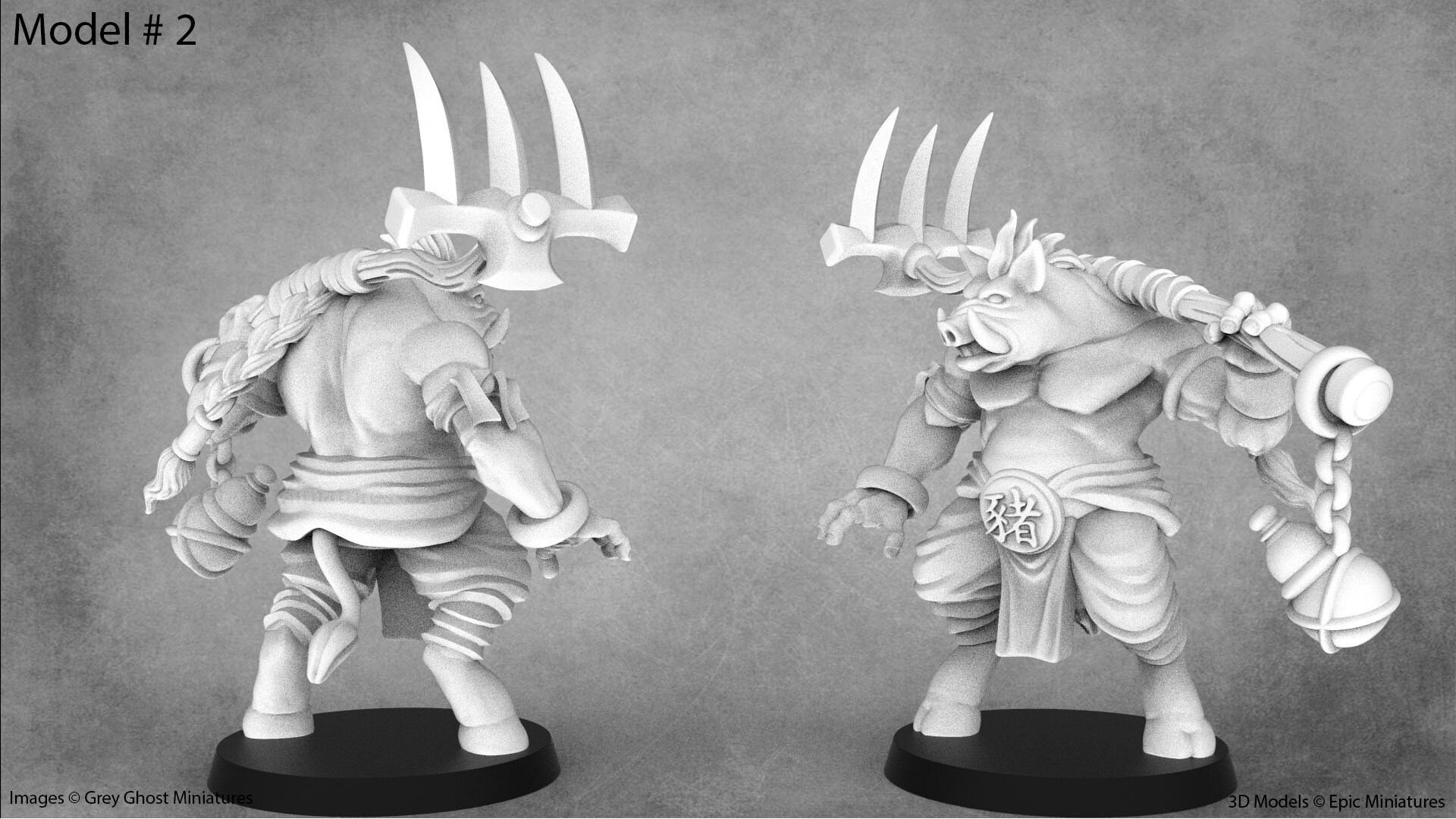 Hogfolk Miniatures Porcein Epic Miniatures | Etsy