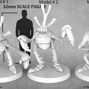 Fantasy Bugfolk Miniatures | Cobramode - Etsy