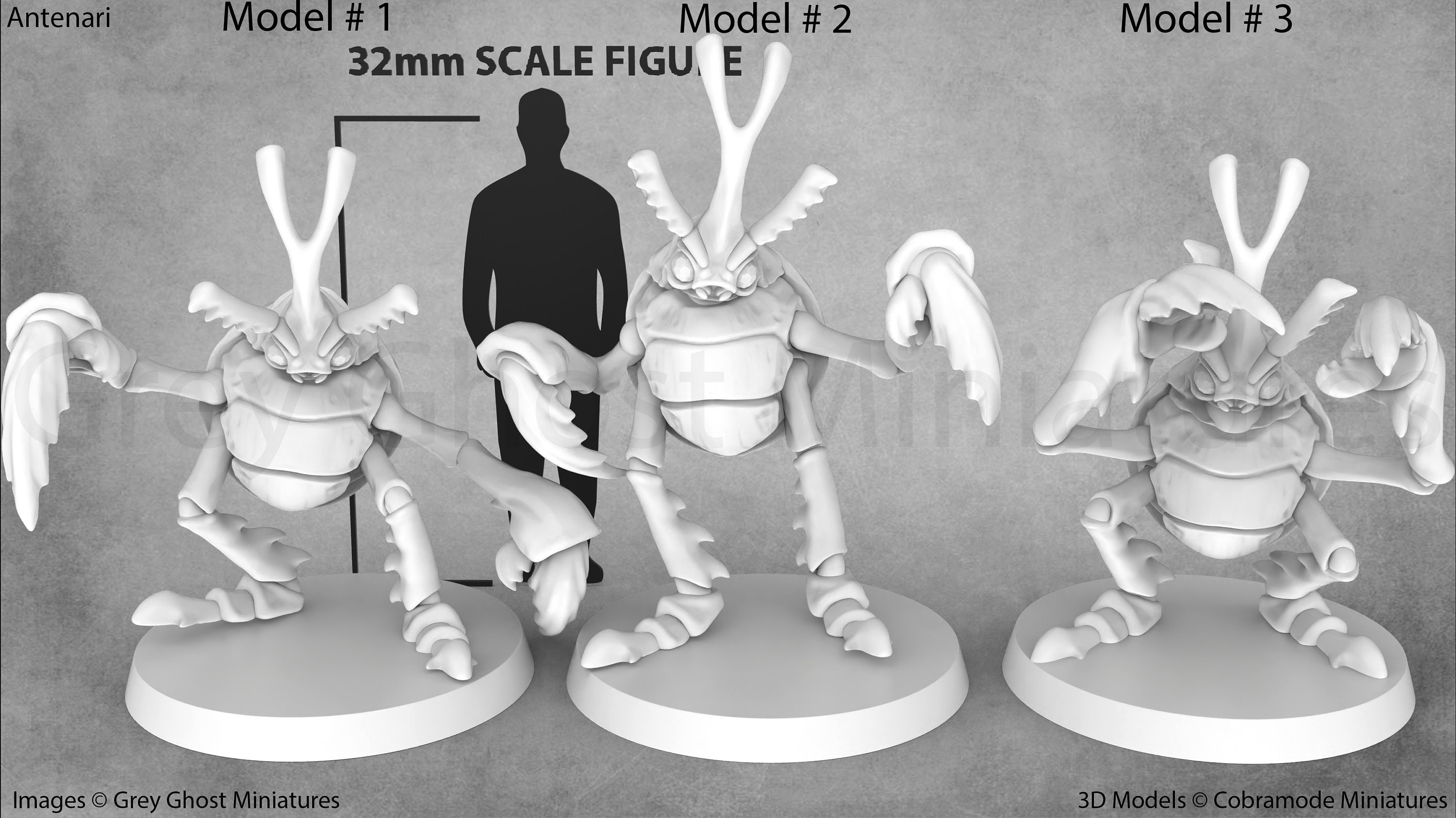 Fantasy Bugfolk Miniatures | Cobramode - Etsy