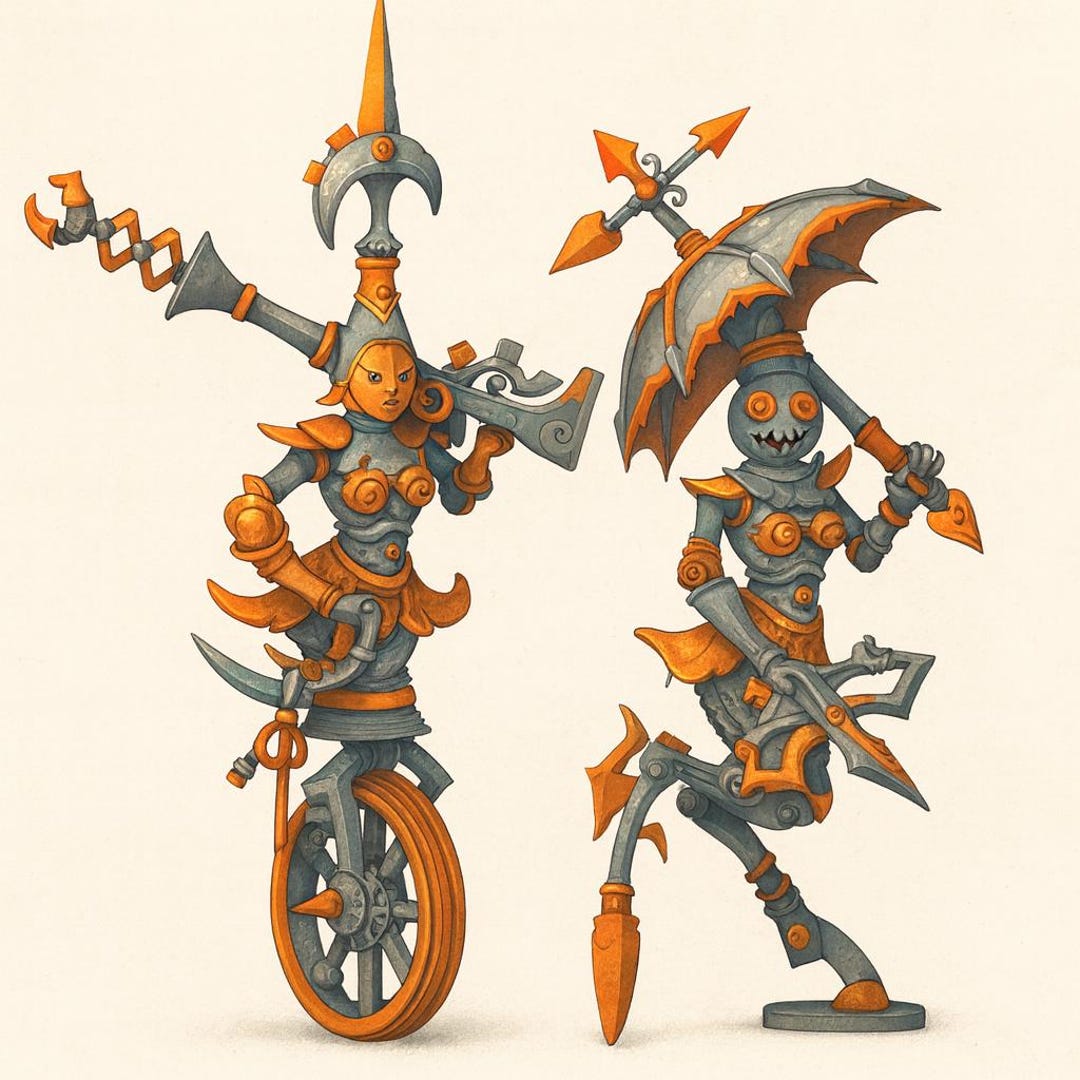 Clockwork Scarecrow | Fantasymonster Miniatures | Signum Games - Etsy