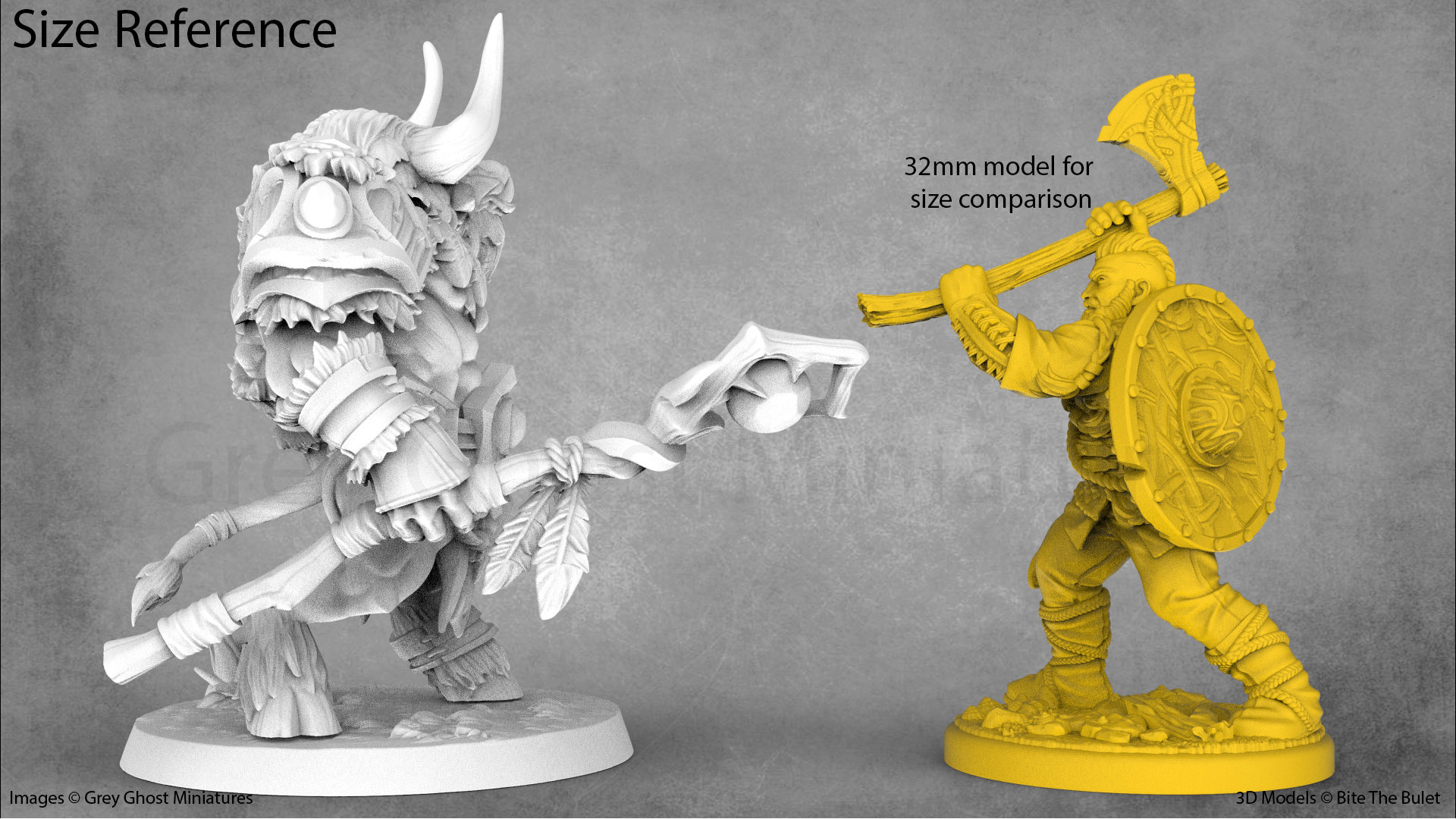 Druid Minotaur Miniature D&D Monster Miniatures Minotaur - Etsy