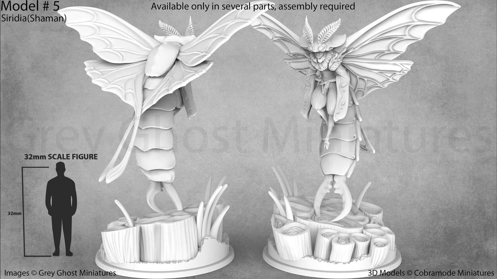 Fantasy Bugfolk Miniatures | Cobramode - Etsy
