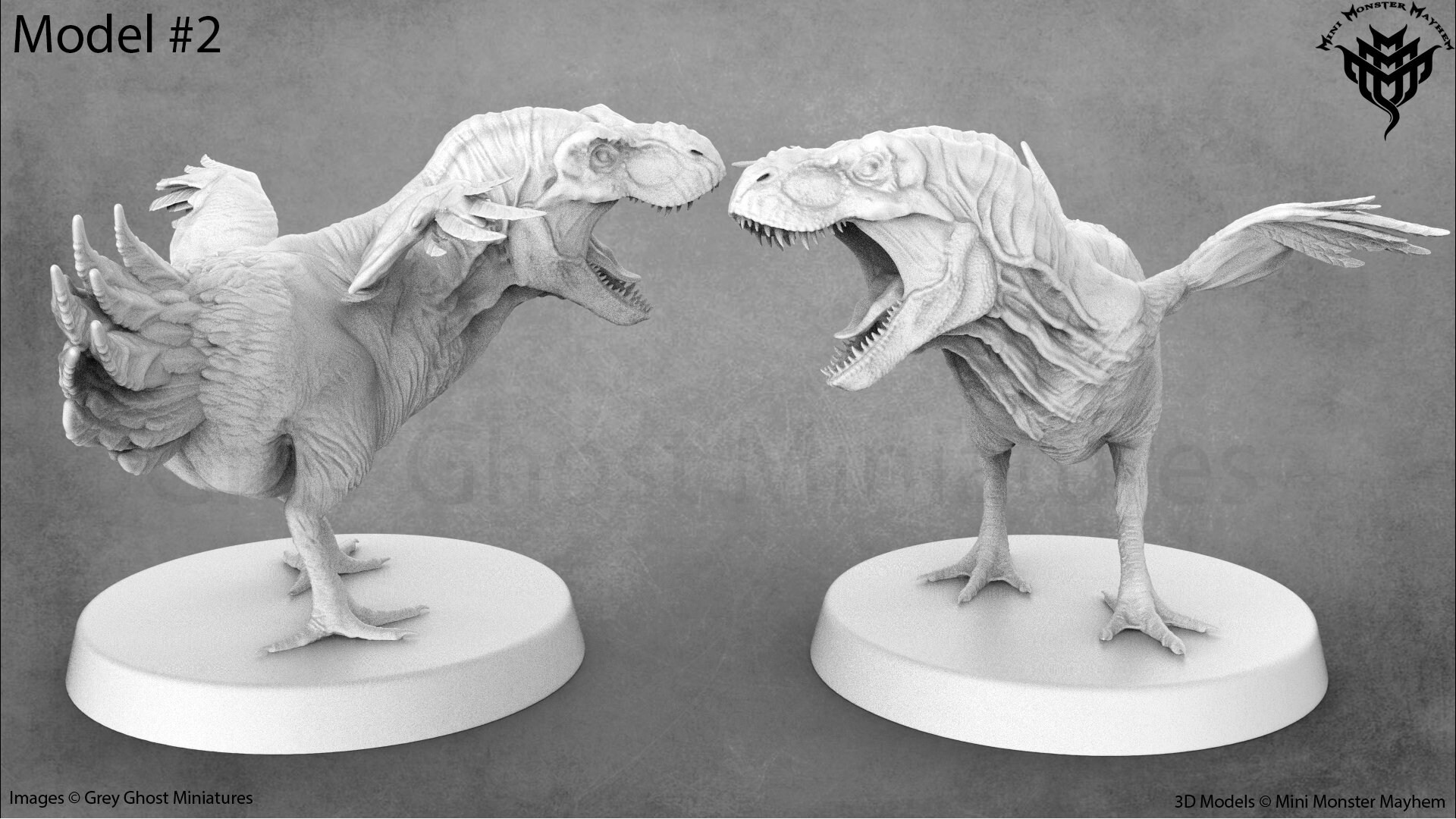 Apex Rex Fantasy T-Rex Miniature Dinosaur Miniature Mini | Etsy