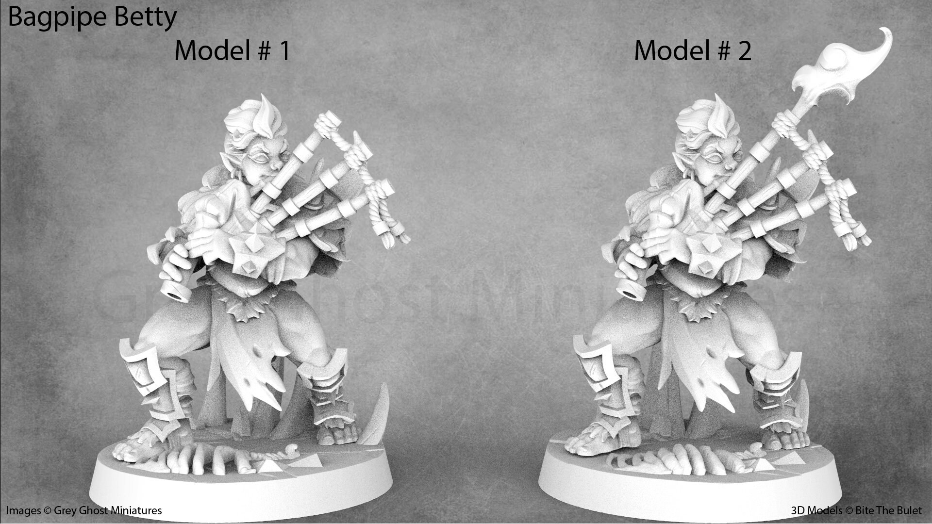 Harpin' Harry & Bagpipe Betty, the Renowned Halfling Bards | Halfling ...