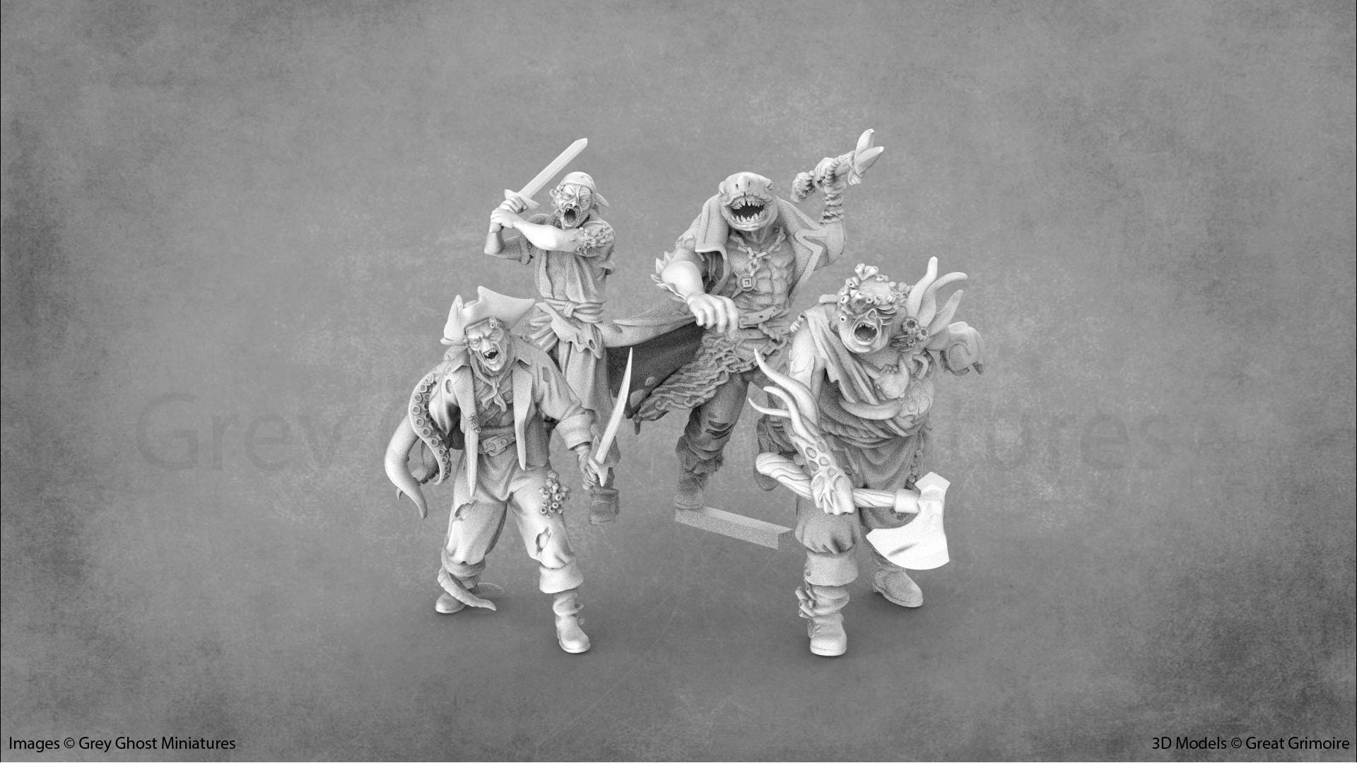 The Drowned Sailors of the Damned Zombie Miniatures - Etsy Australia