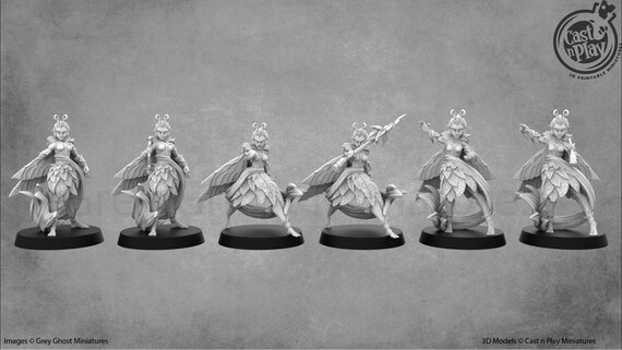 Toys Champion of the Fey Nutmeg Waterfist Cast n Play Sprite Warrior ...