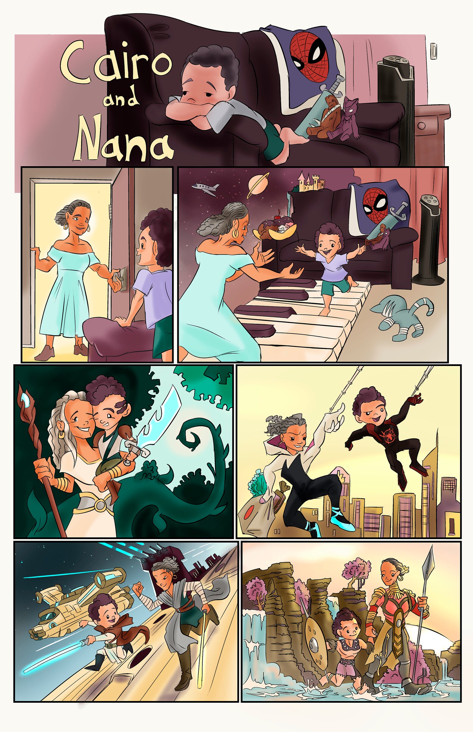 Custom Comic Commission - Etsy