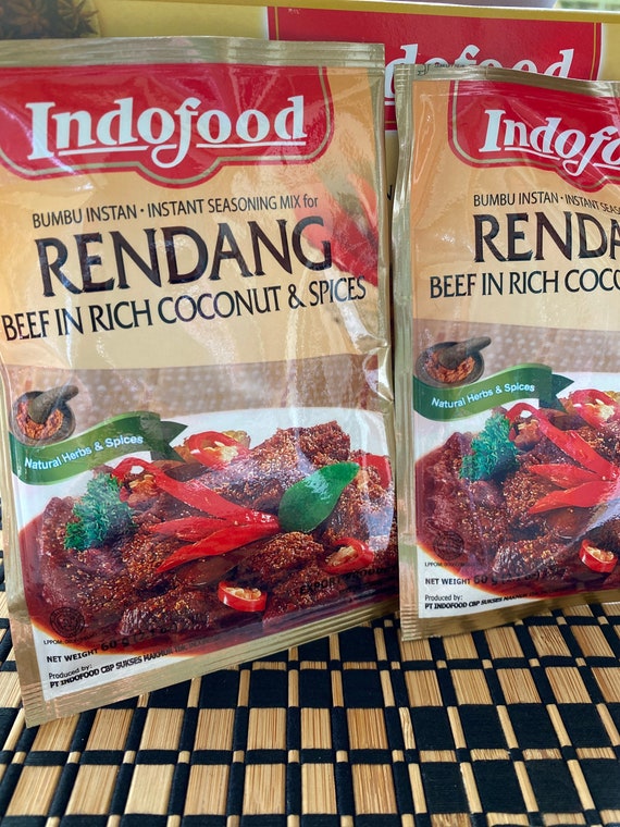 3 Pack Beef Rendang Seasoning Mix Best Seller - Etsy Australia