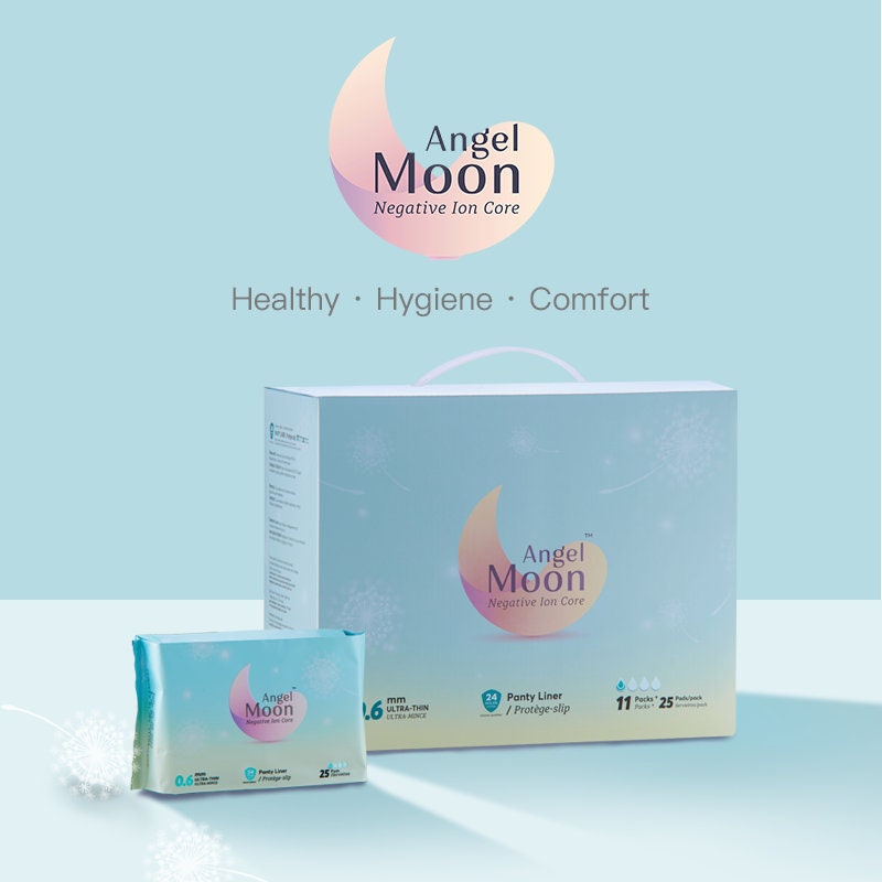Angel secret pads pantyliner núcleo de iones negativos | Etsy