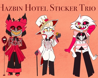 Hazbin Hotel Inspired Zestial Vinyl Decal Sticker - Etsy