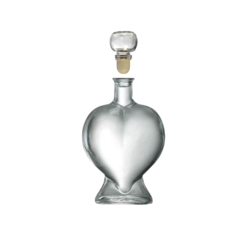 Heart Shaped Bottles - Etsy