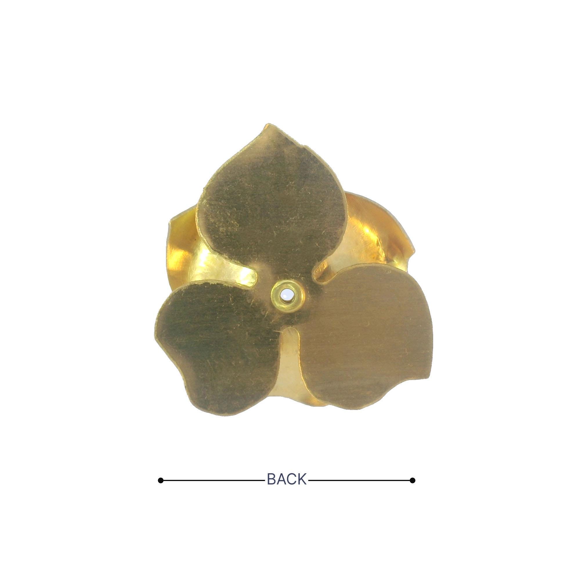 Large Brass Rivet Flower: Layered Petal Jewelry Findings (33.6 MM) - Etsy